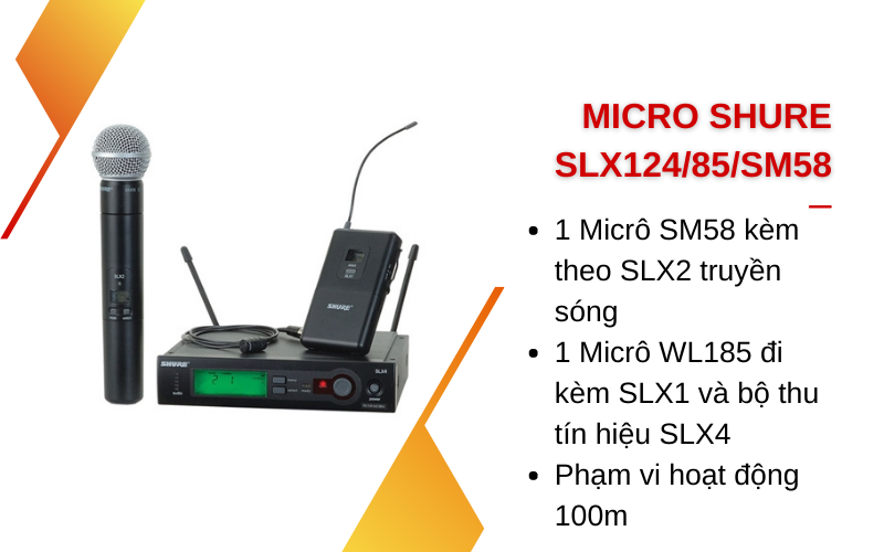 Đại lý phân phối Micro SHURE chính hãng số #1 Đà Nẵng